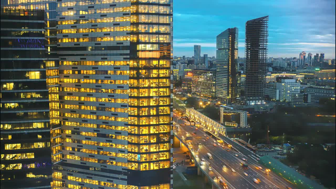 Bustling City Time-Lapse - Stock Video | Motion Array