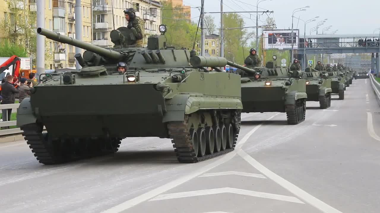 Russian Army Tanks - Stock Video | Motion Array