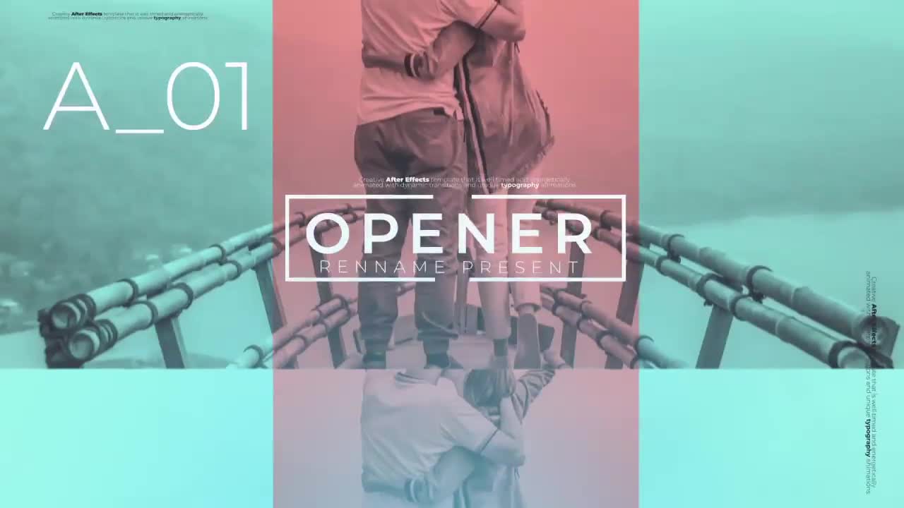 Dynamic Opener After Effects Templates Motion Array