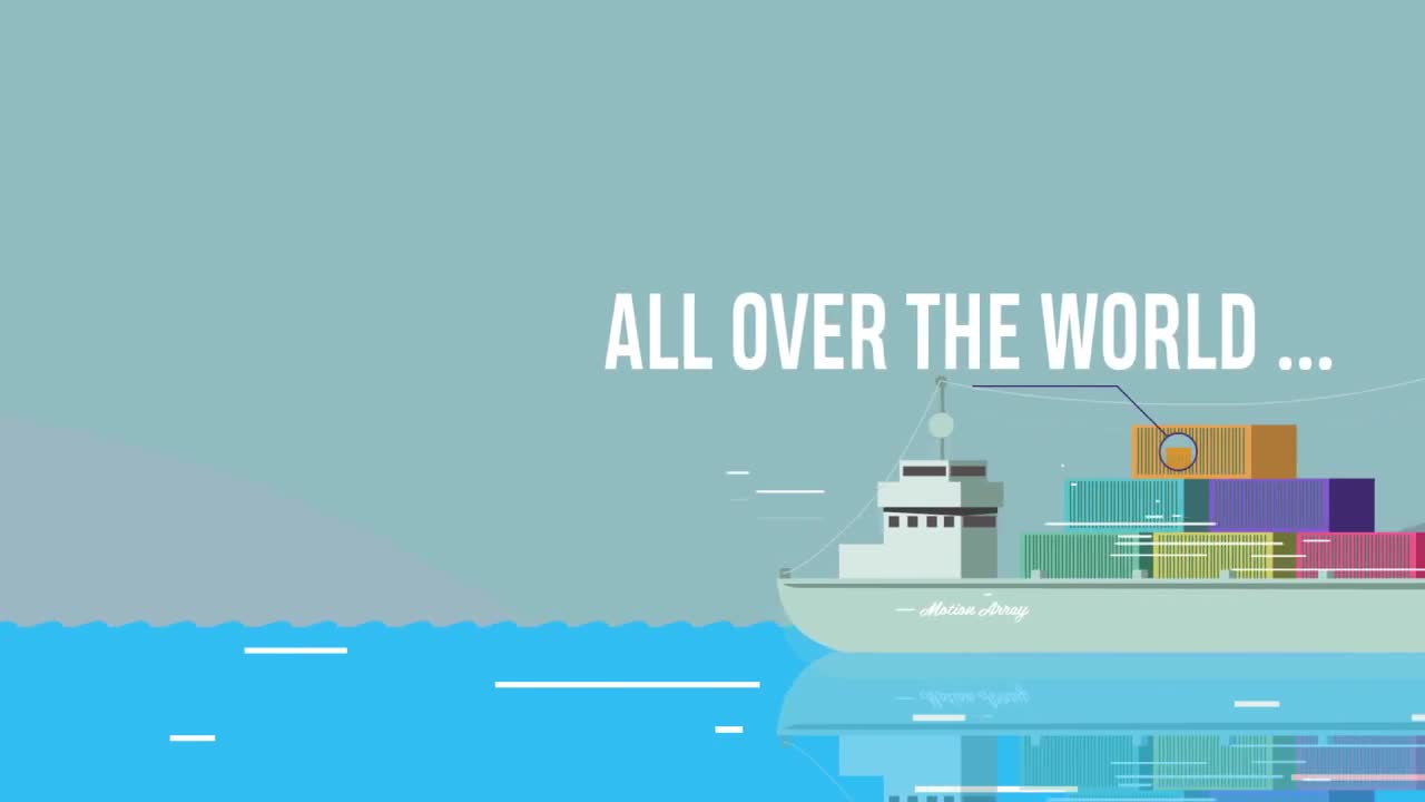 Logistics Delivery Promo - After Effects Templates | Motion Array