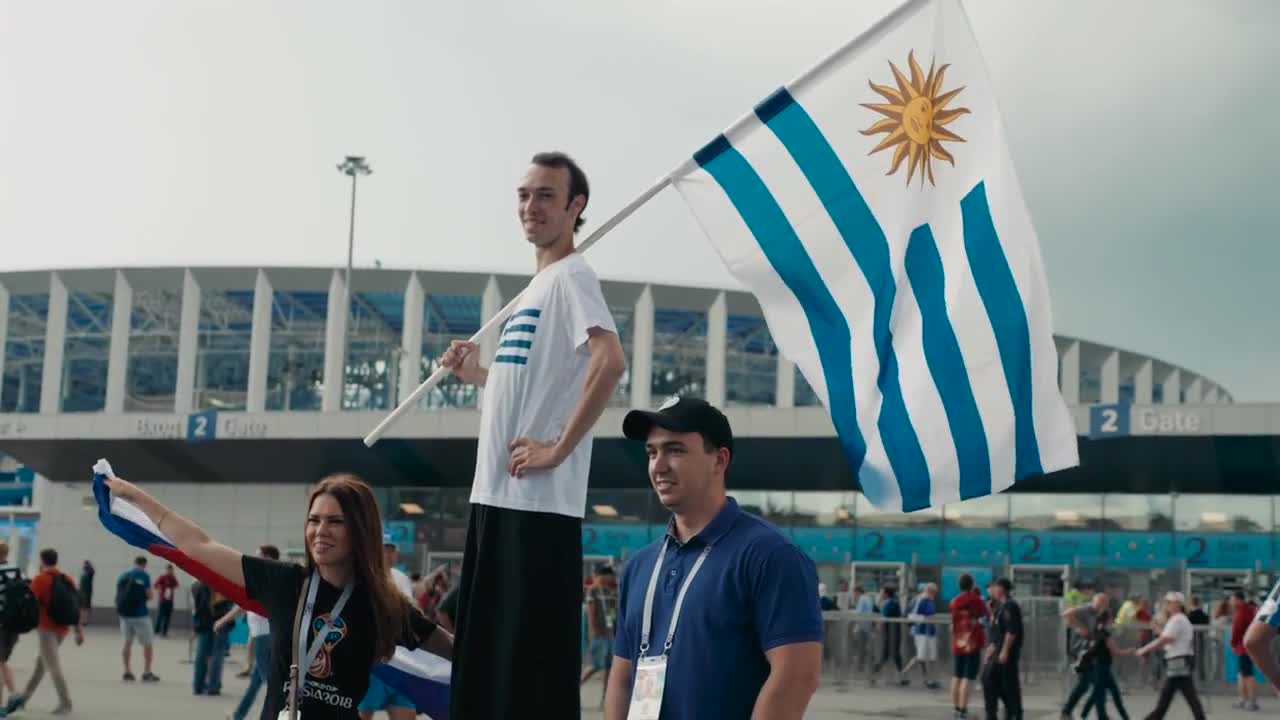 Football Fans Outside Stadium - Stock Video | Motion Array