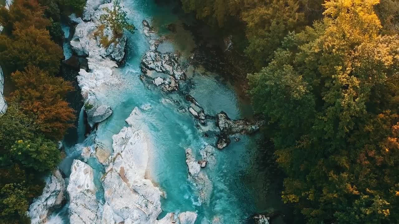 Blue River - Stock Video | Motion Array