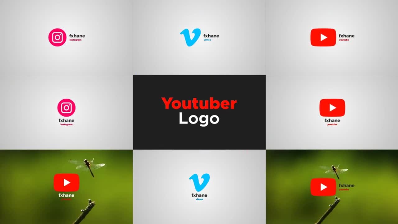 Youtuber Logo - After Effects Templates | Motion Array