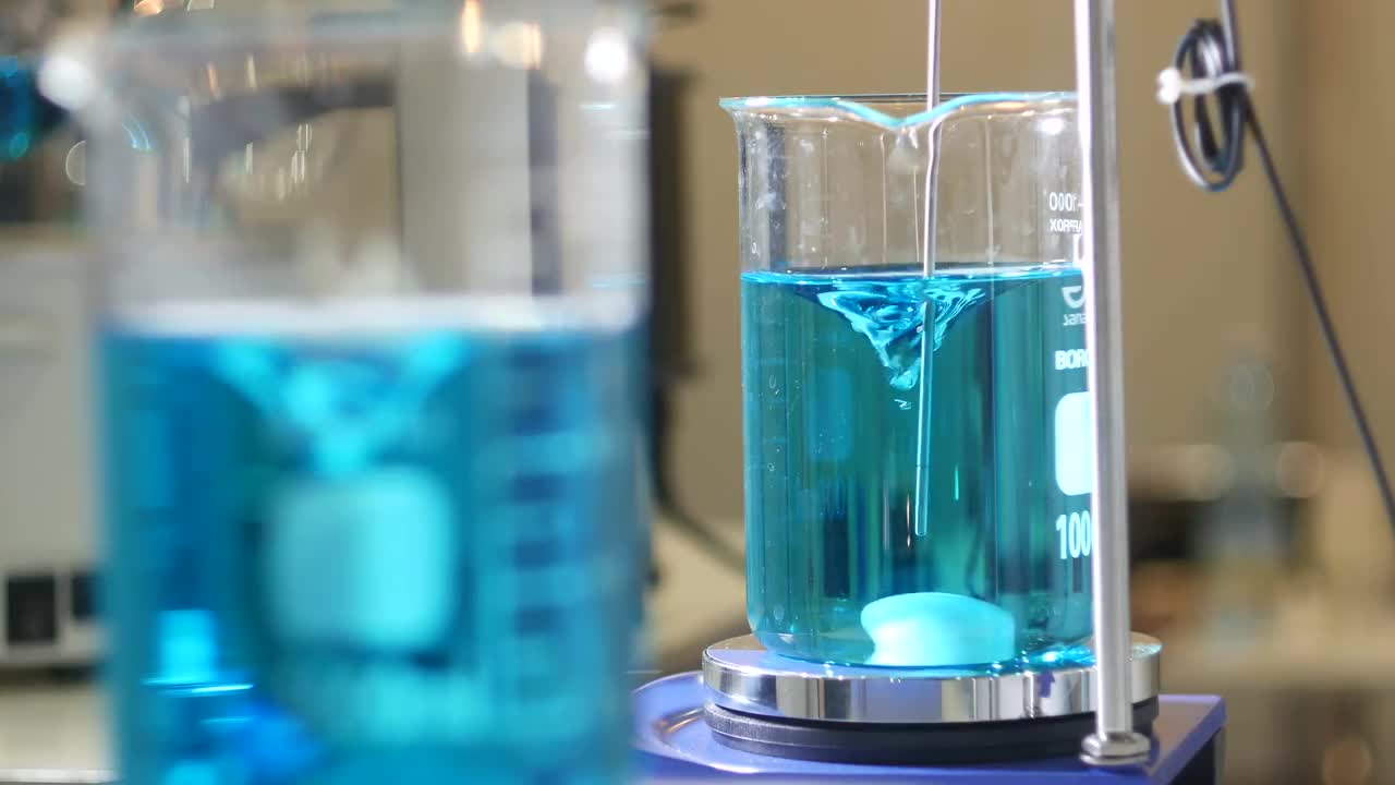 Magnetic Stirring - Stock Video | Motion Array