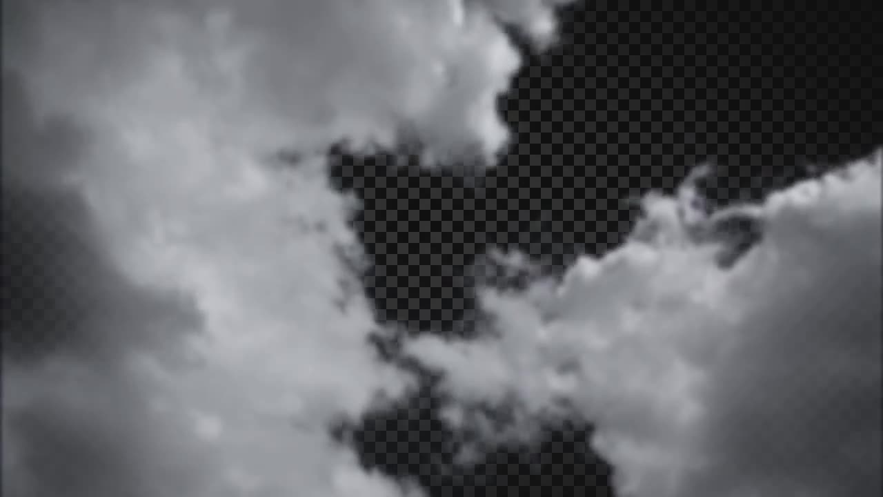 Clouds On Alpha - Stock Motion Graphics | Motion Array