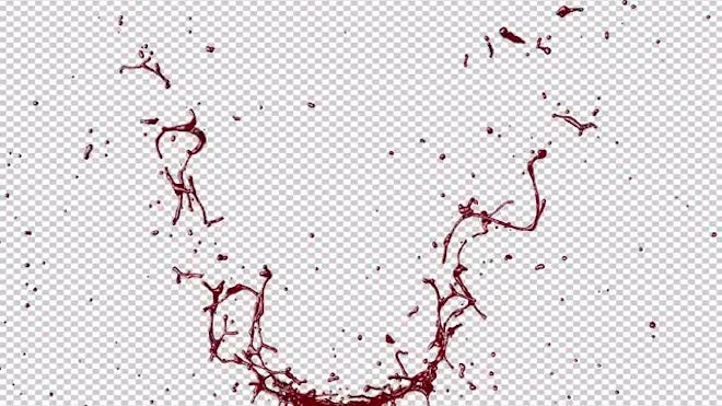 Blood Splatter - Stock Motion Graphics | Motion Array