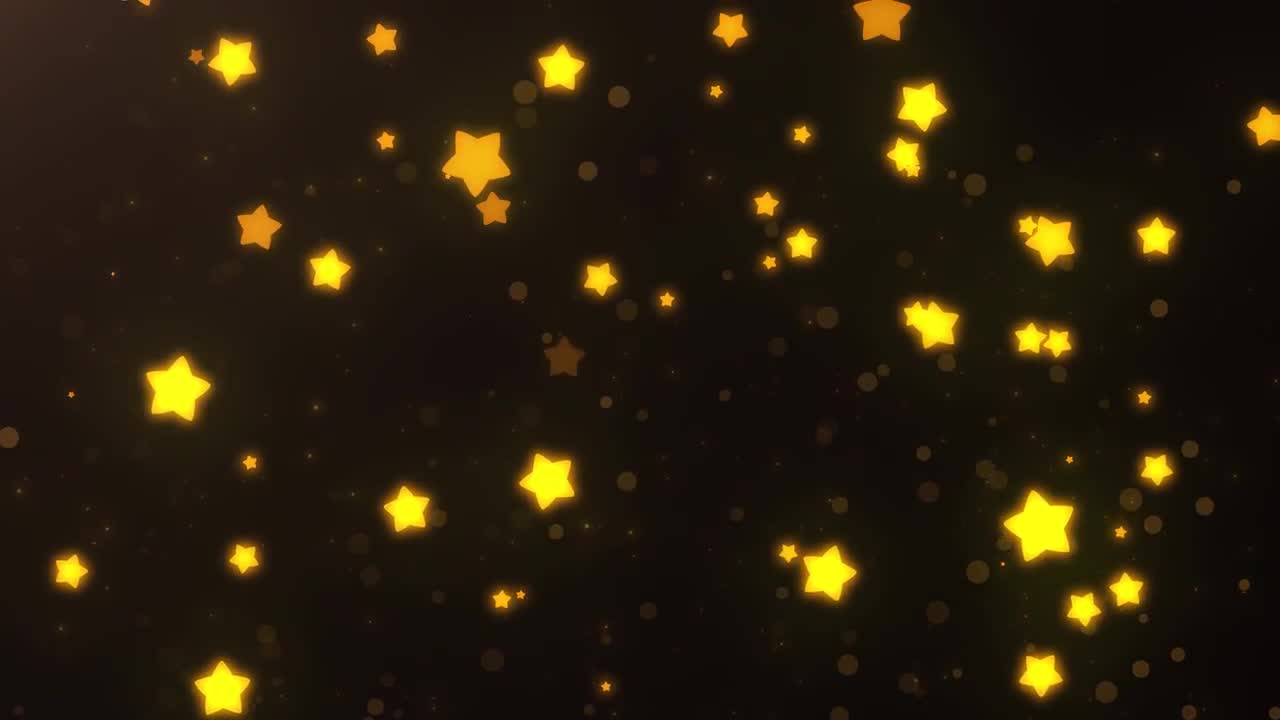 Raining Stars - Stock Motion Graphics | Motion Array
