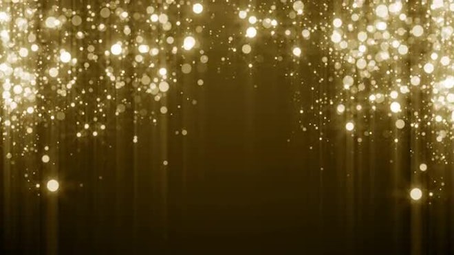 Raining Gold Bokeh - Stock Motion Graphics | Motion Array