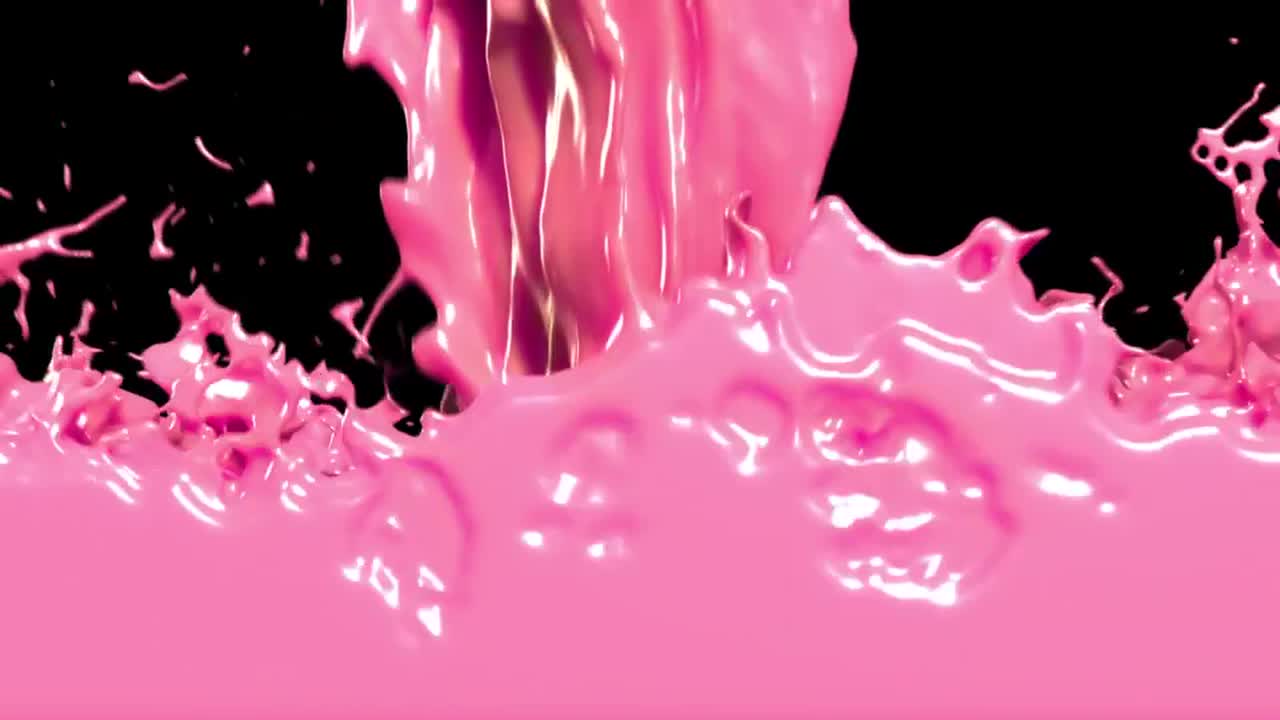 Pink Fluid - Stock Motion Graphics | Motion Array