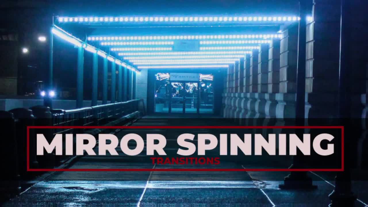 Mirror Spinning Transitions - Premiere Pro Presets | Motion Array