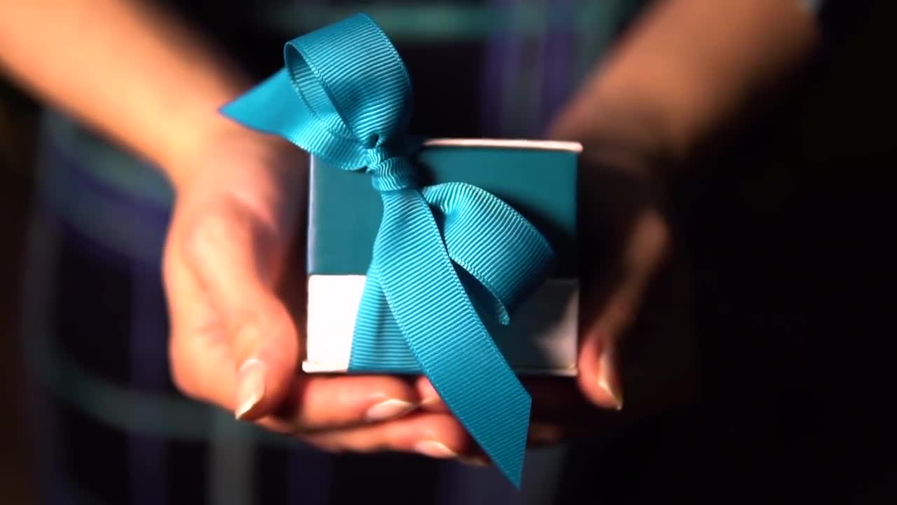 Presenting Gift Box - Stock Video | Motion Array