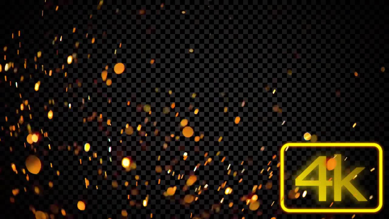 Golden Confetti - Stock Motion Graphics | Motion Array
