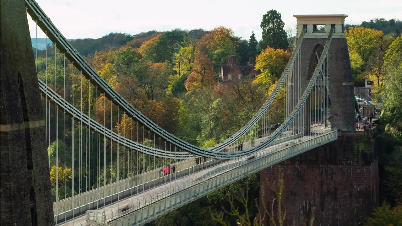 Clifton Bridge - Stock Video | Motion Array