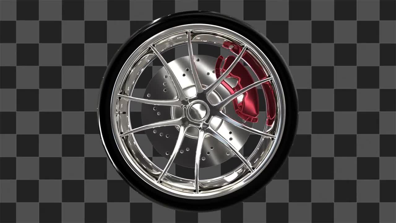 Rotating Wheel - Stock Motion Graphics | Motion Array