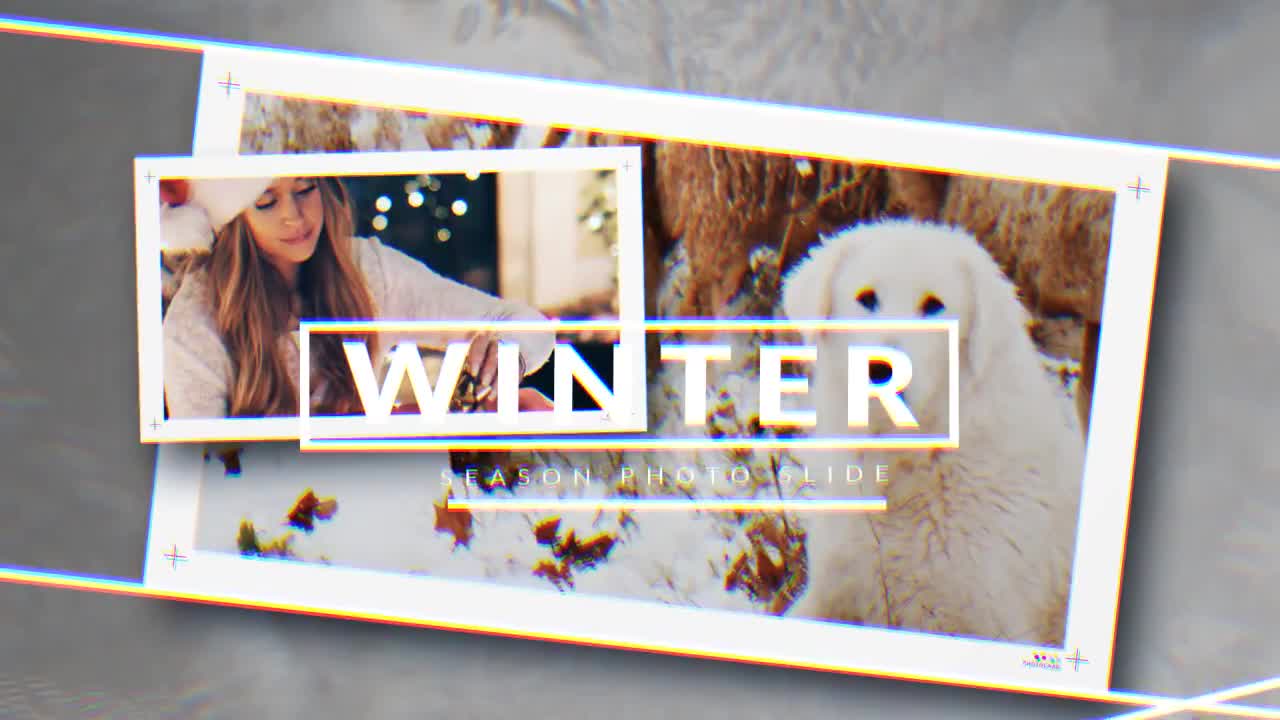 Winter Season Photo Slide - After Effects Templates | Motion Array