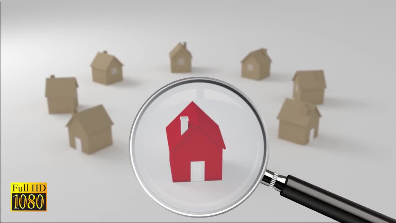 Finding The House - Stock Motion Graphics | Motion Array