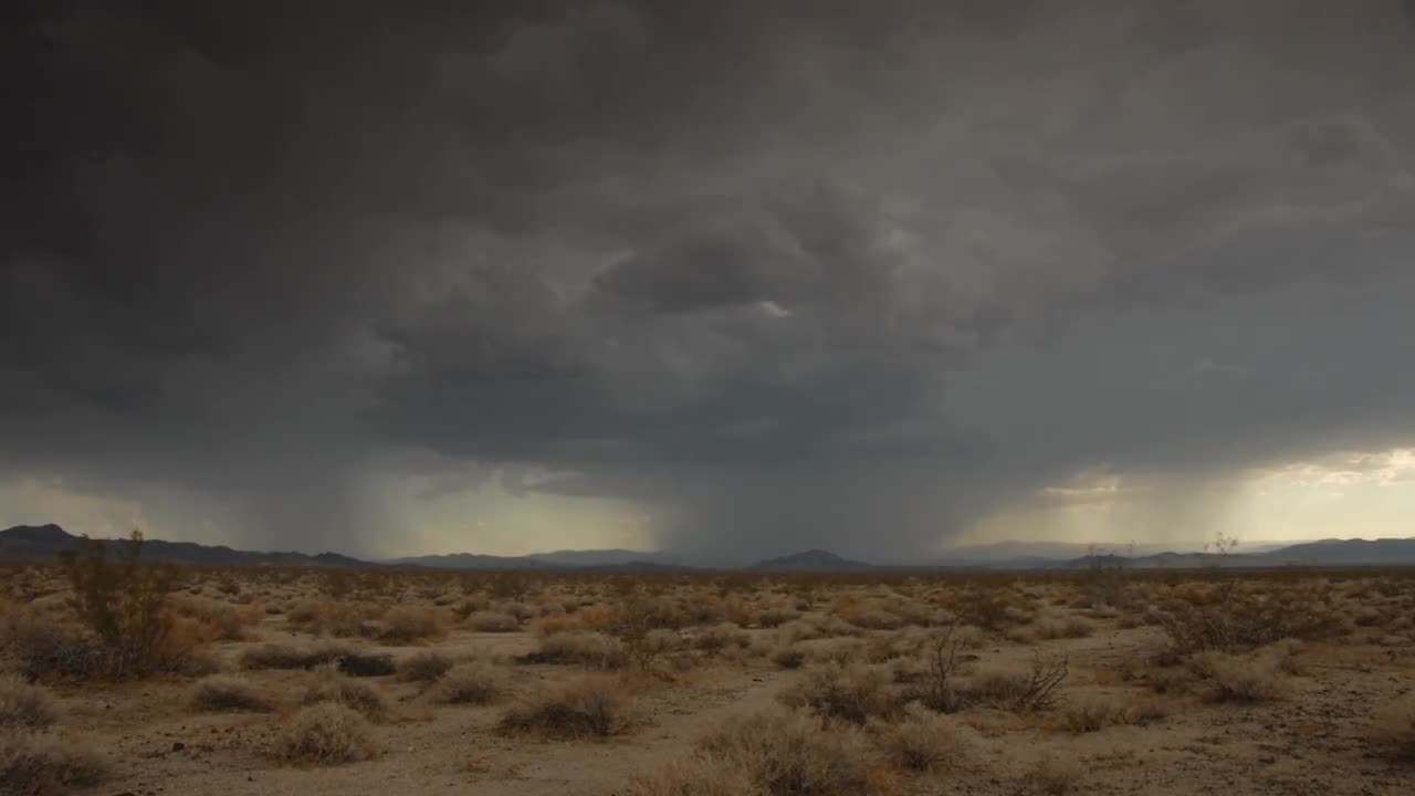 Desert Storm - Stock Video | Motion Array