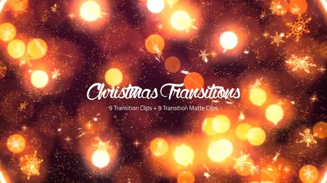 Magical Christmas Transitions - Stock Motion Graphics | Motion Array