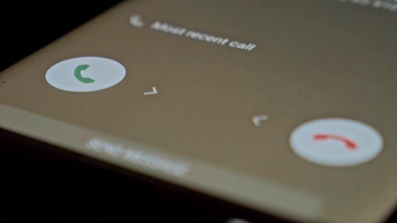 Receiving Phone Call - Stock Video | Motion Array