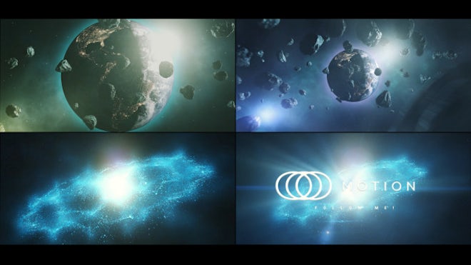 Asteroid Hitting Earth Pack Motion Graphics Videohive Template