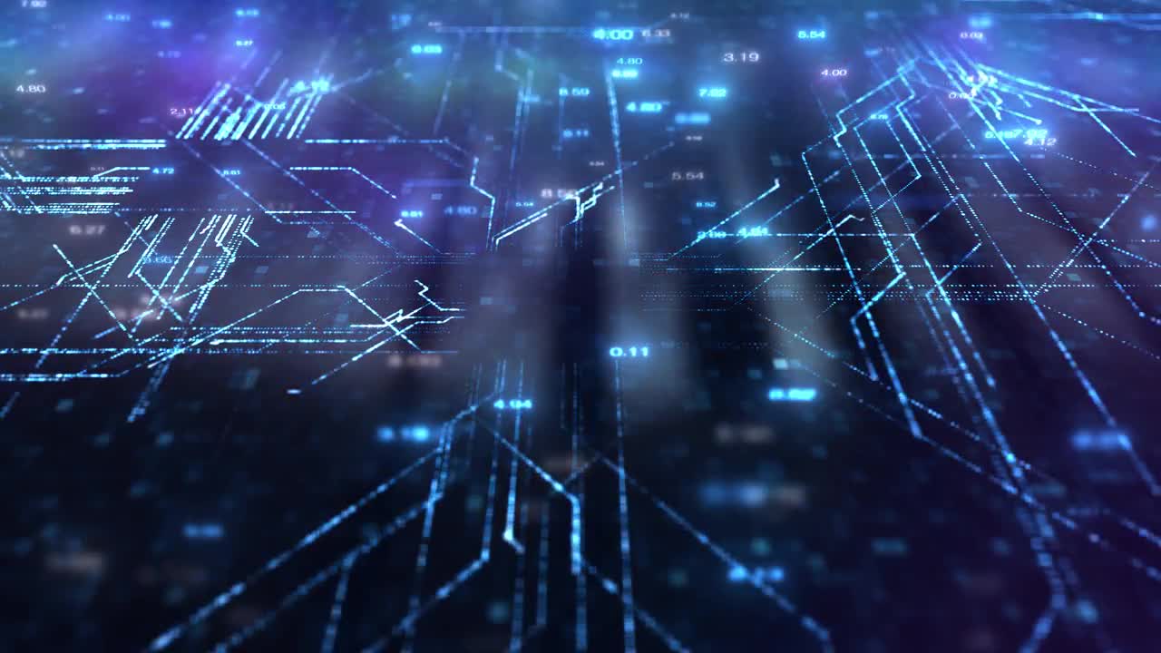 Traveling Data - Stock Motion Graphics | Motion Array