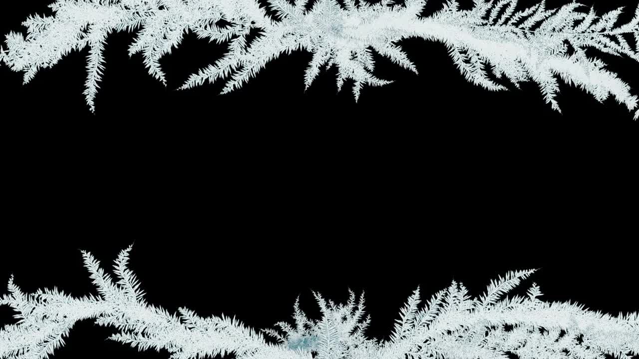 Growing Snow Frames - Stock Motion Graphics | Motion Array