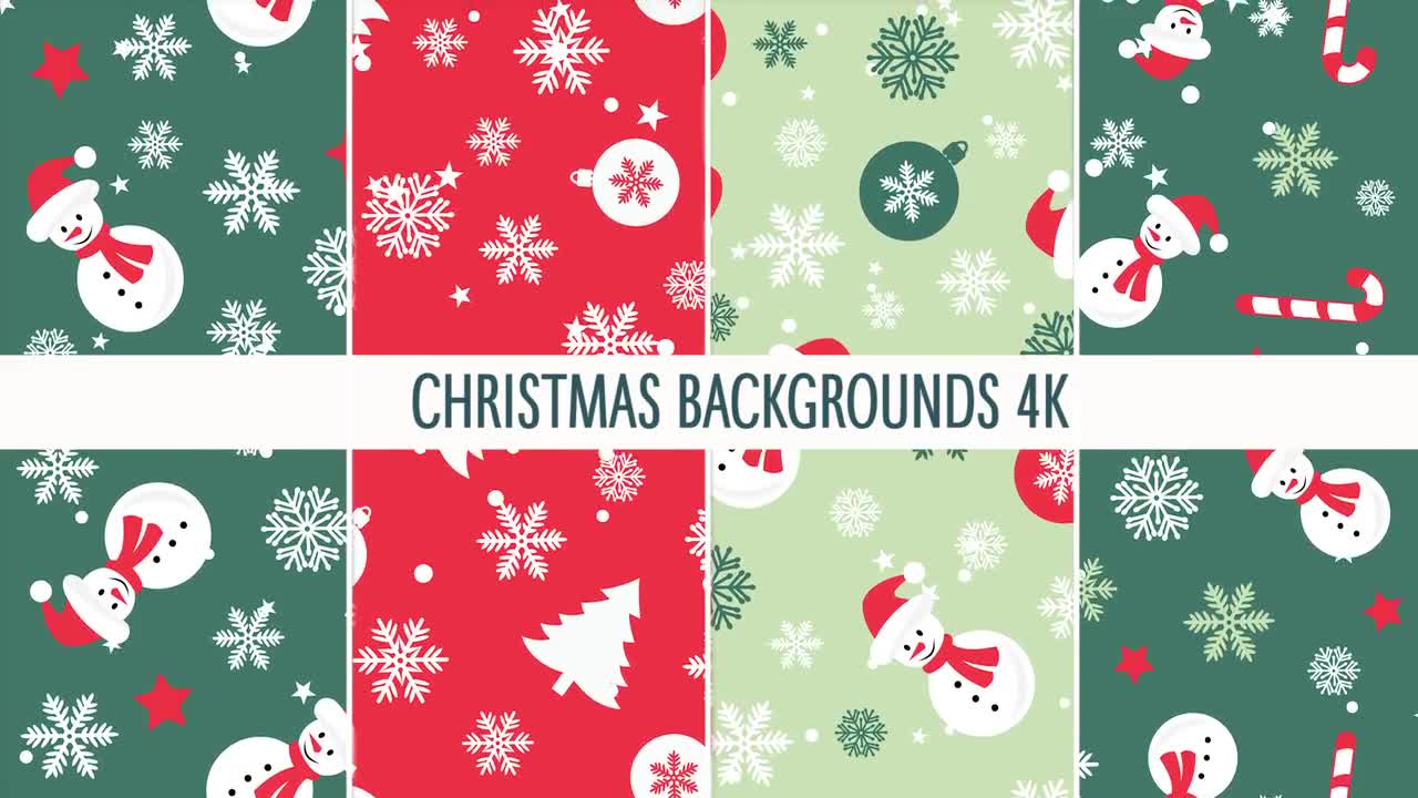 Christmas Backgrounds - Stock Motion Graphics | Motion Array