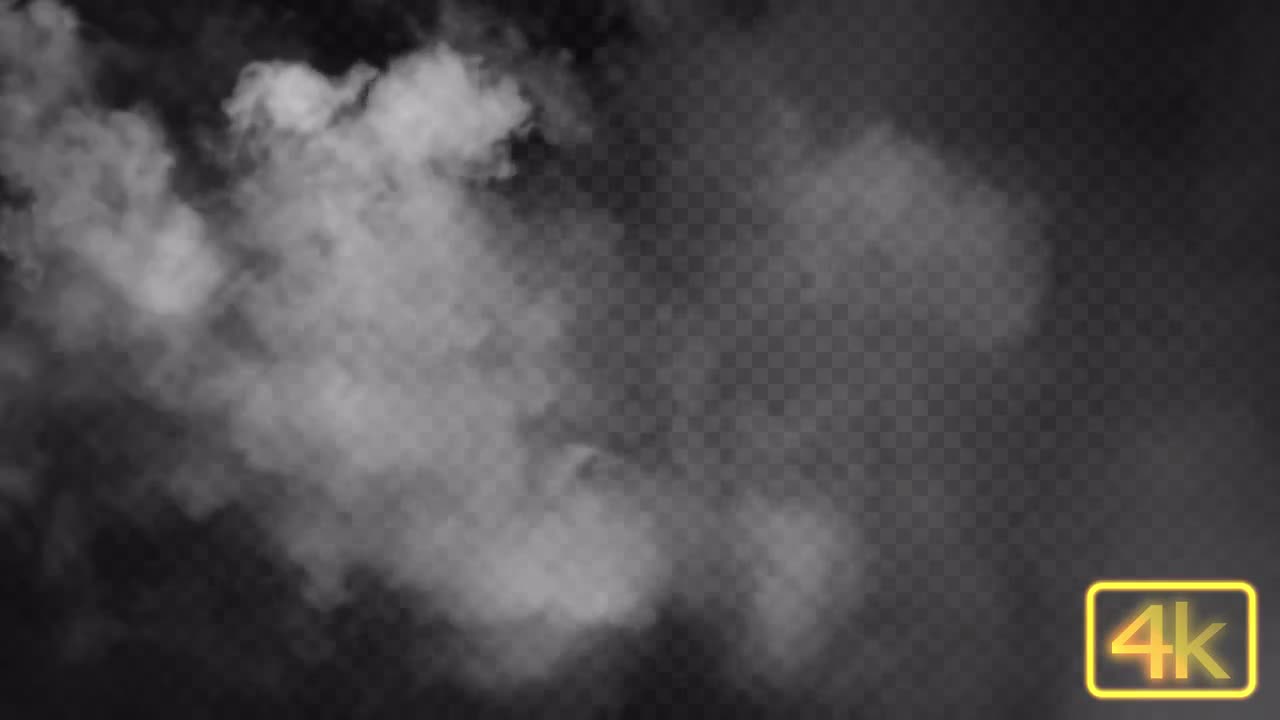 Blowing Smoke Overlay - Stock Motion Graphics | Motion Array
