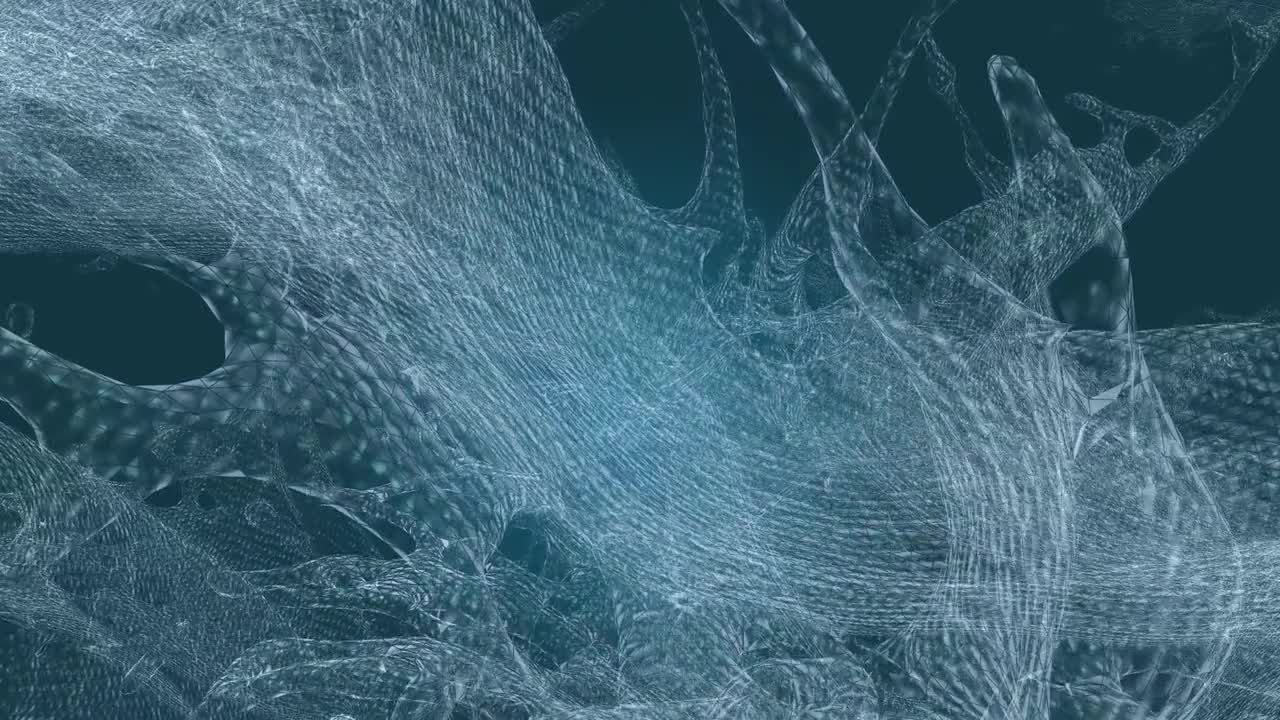 Flight Through Nets - Stock Motion Graphics | Motion Array