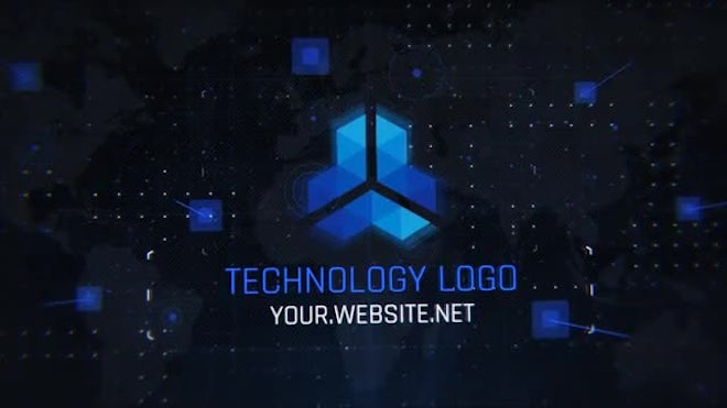 Technology Logo - After Effects Templates | Motion Array