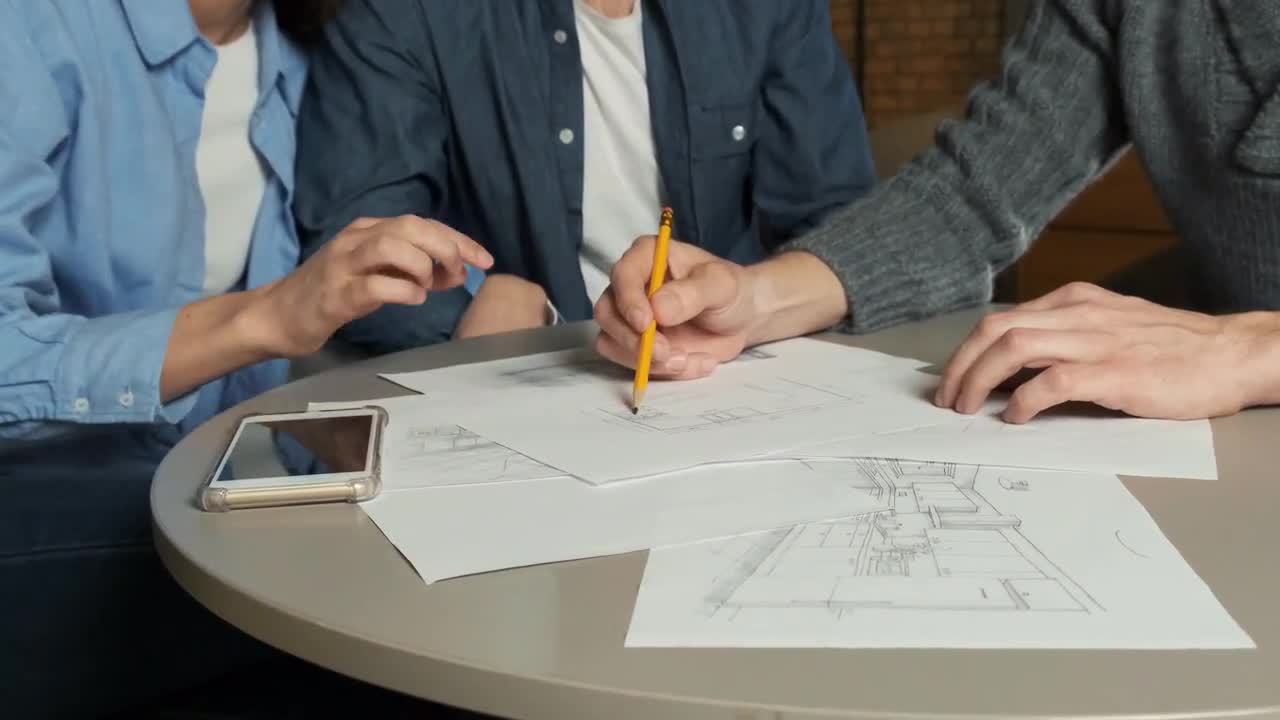 Interior Design Meeting - Stock Video | Motion Array