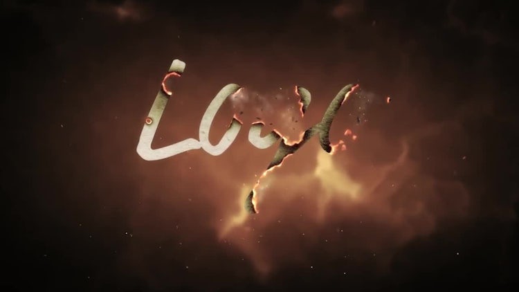 Burning Paper Logo - After Effects Templates | Motion Array