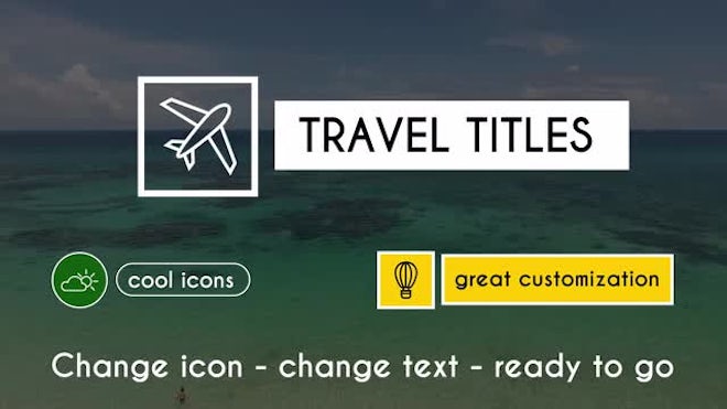 Travel titles - Motion Graphics Templates | Motion Array