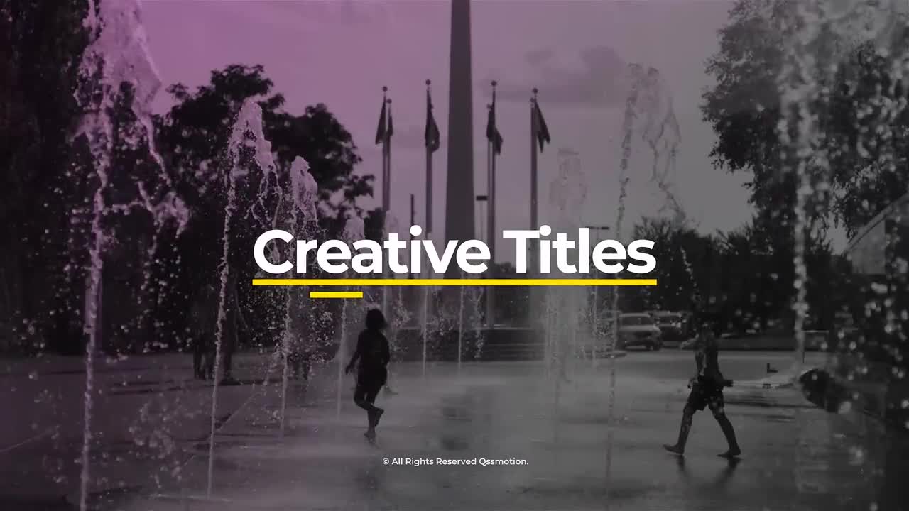 Creative Titles - After Effects Templates | Motion Array