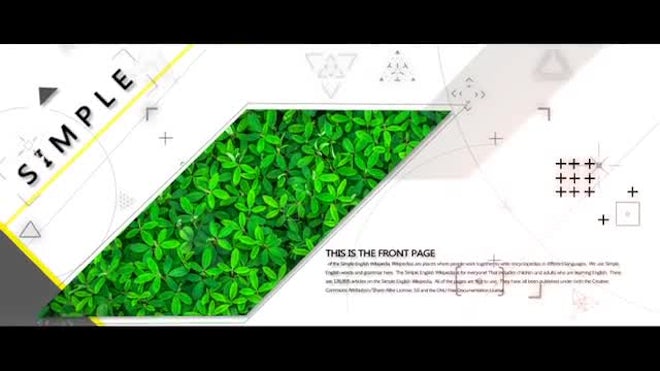 Simple Clean Design Presentation - After Effects Templates | Motion Array