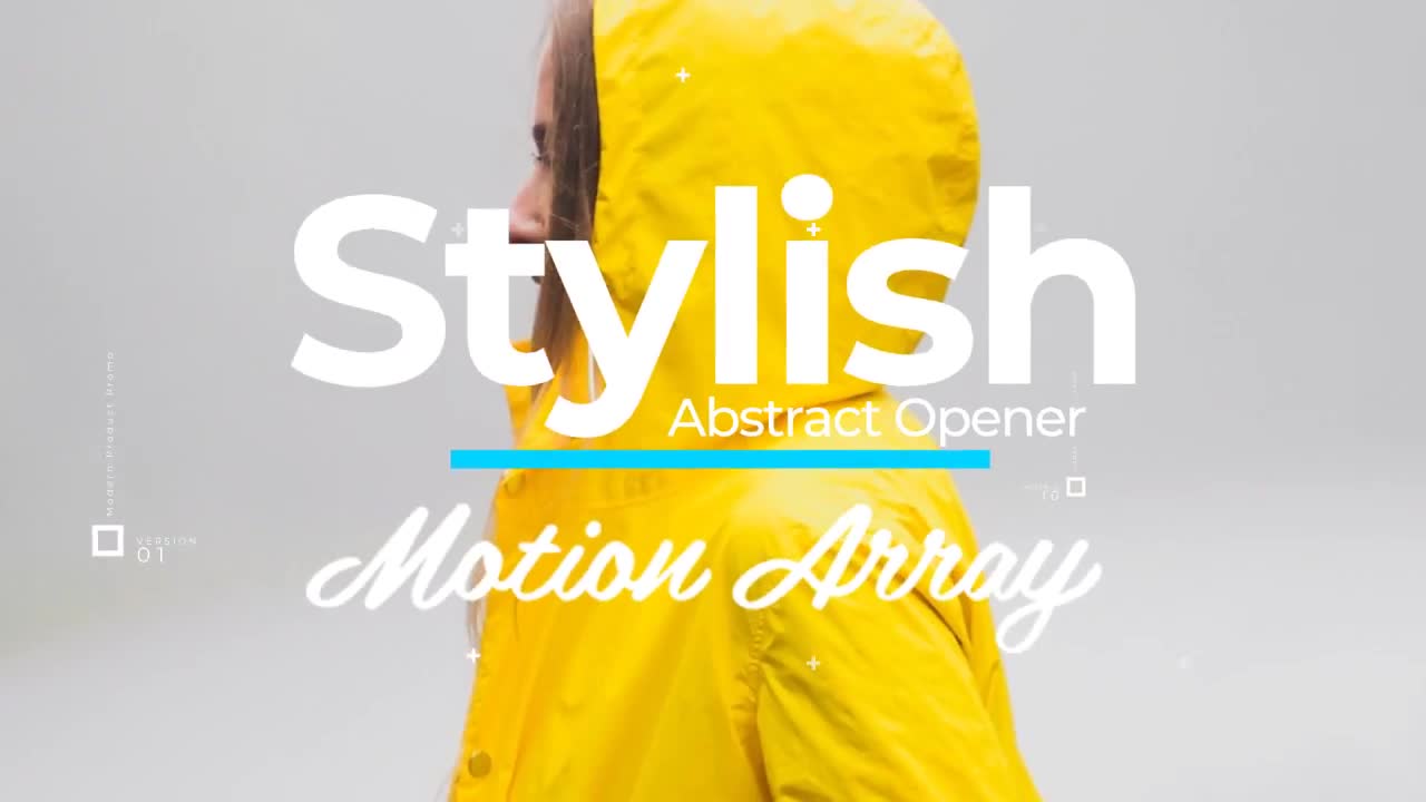 Abstract Opener After Effects Templates Motion Array