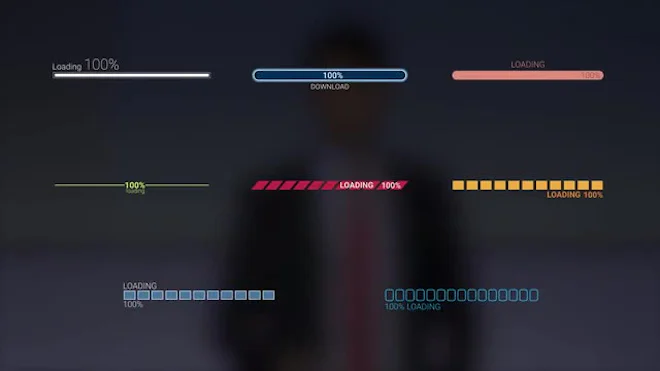 Loading Bar Pack Motion Graphics Templates Motion Array