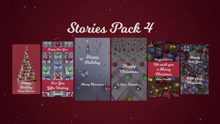 Stories Pack 4: Christmas - DaVinci Resolve Templates | Motion Array