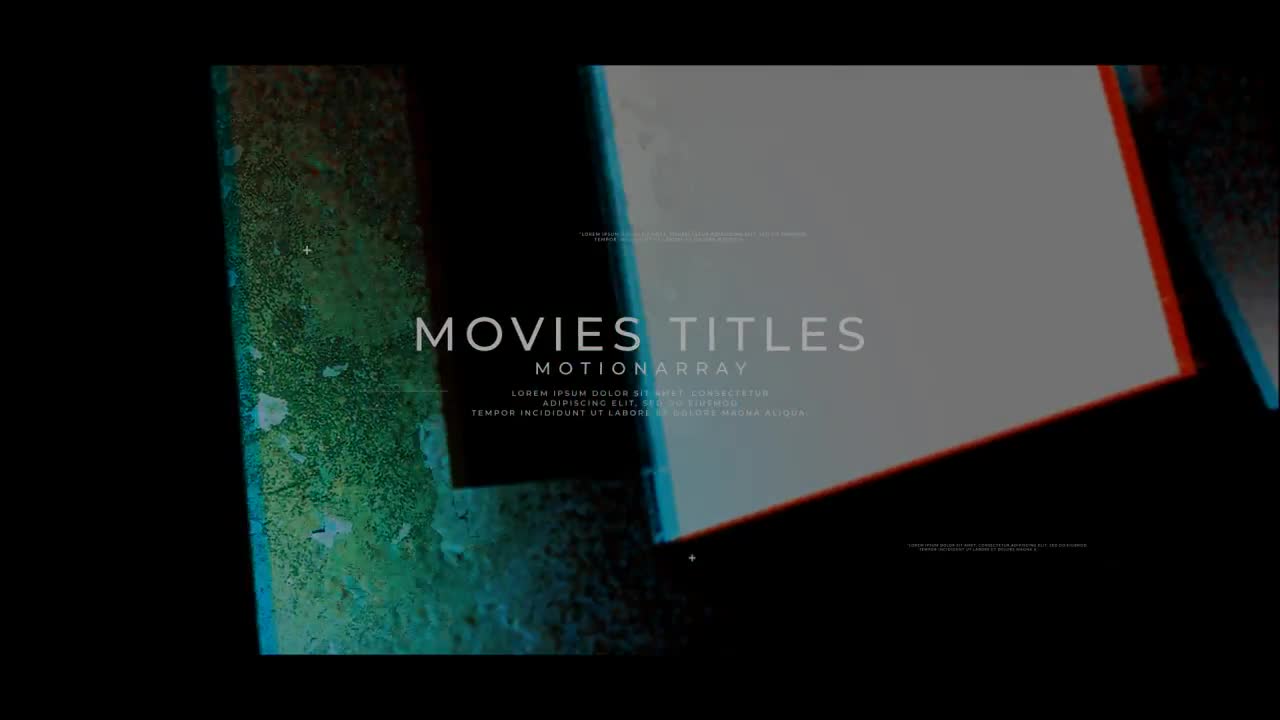 New Project Movie Titles - After Effects Templates | Motion Array