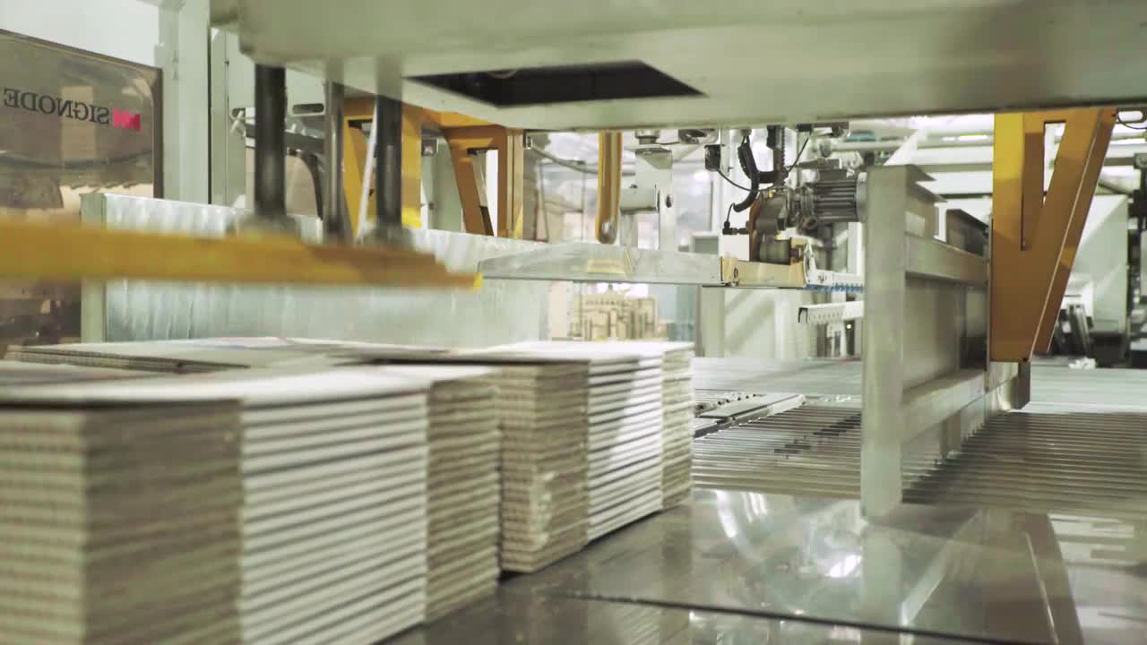 Working Paper Conveyor - Stock Video | Motion Array