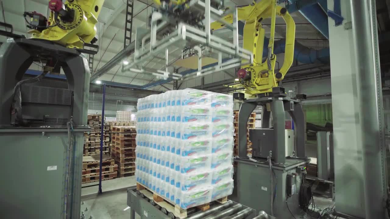 Factory Packaging Machine - Stock Video | Motion Array