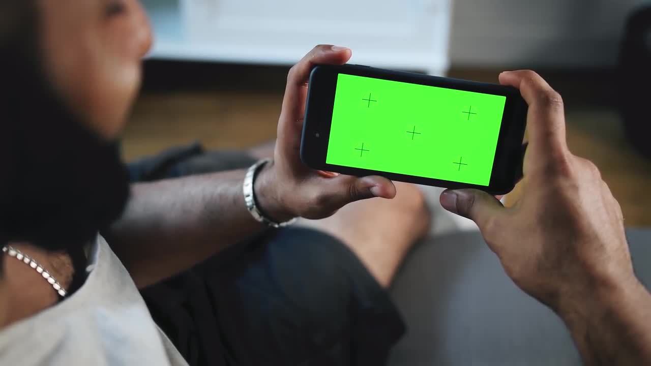 Green Screen On Cellphone - Stock Video | Motion Array