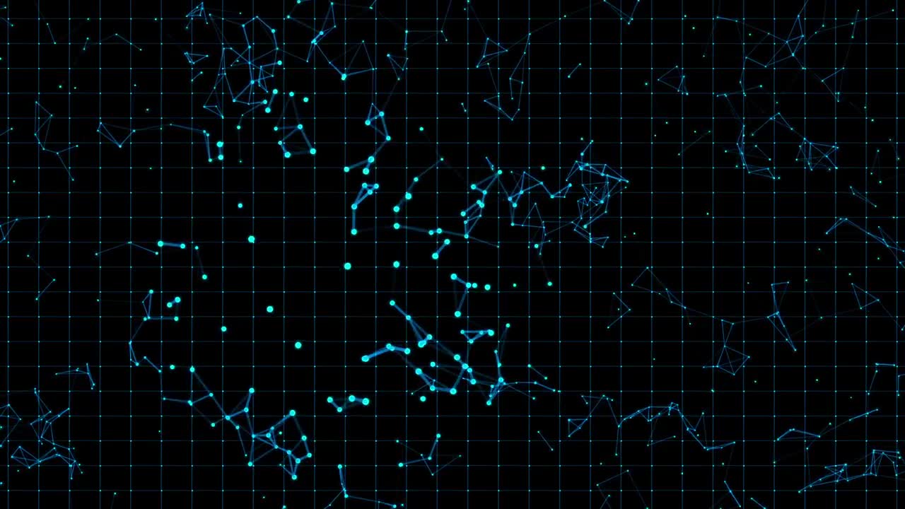 Waving Plexus - Stock Motion Graphics | Motion Array