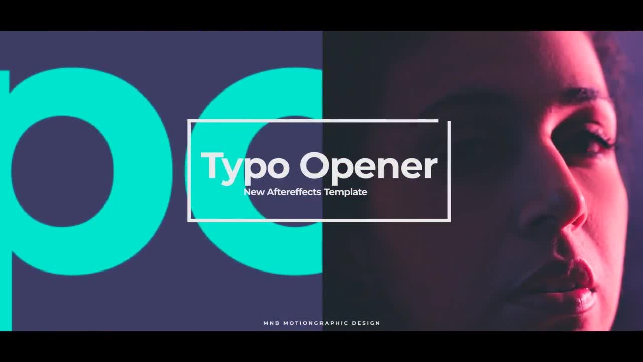 Typo Opener - After Effects Templates | Motion Array