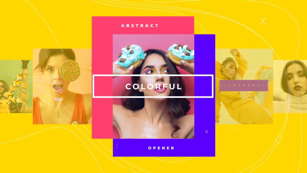 Colorful Opener After Effects Templates Motion Array