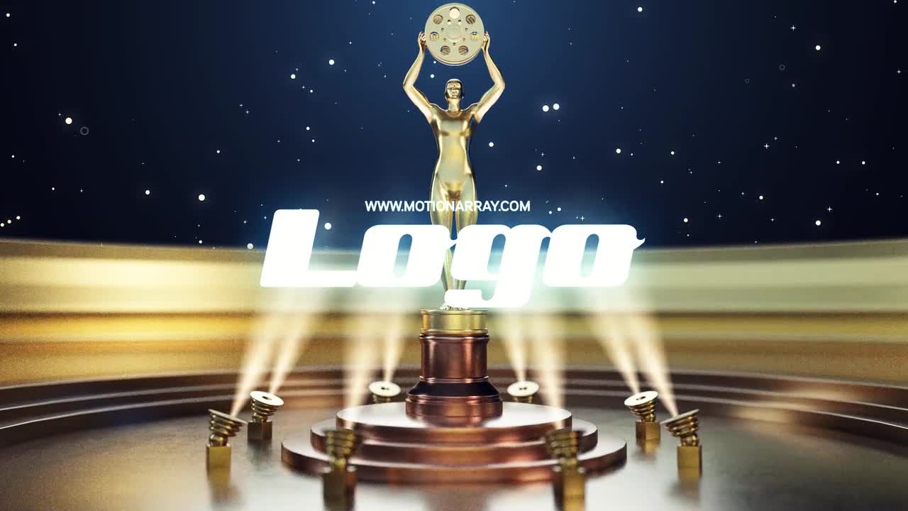 Movie Awards Logo After Effects Templates Motion Array