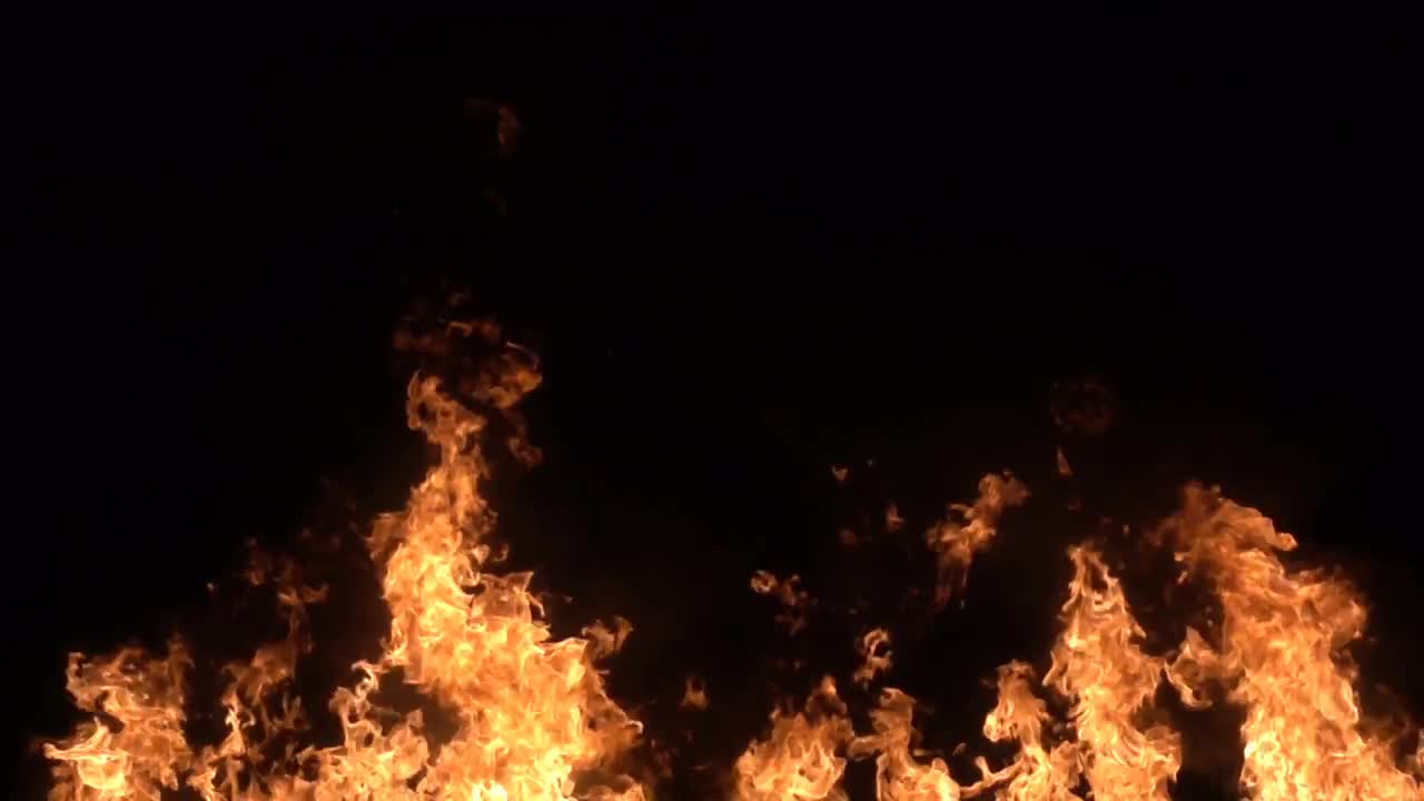 Flames Rising Up - Stock Video | Motion Array