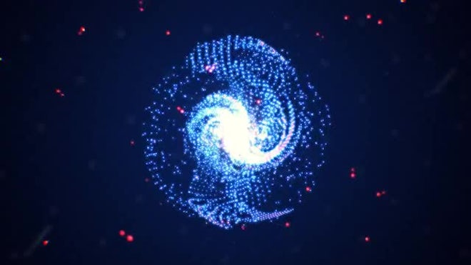Tech Particles Logo - After Effects Templates | Motion Array