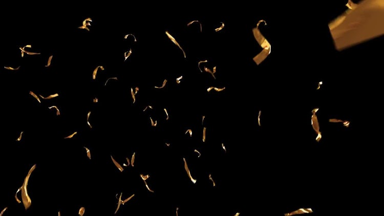 Gold Confetti - Stock Motion Graphics | Motion Array