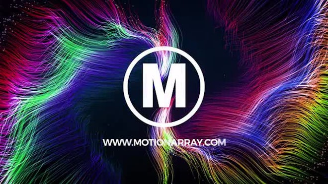 Colorful Particle Logo - After Effects Templates | Motion Array